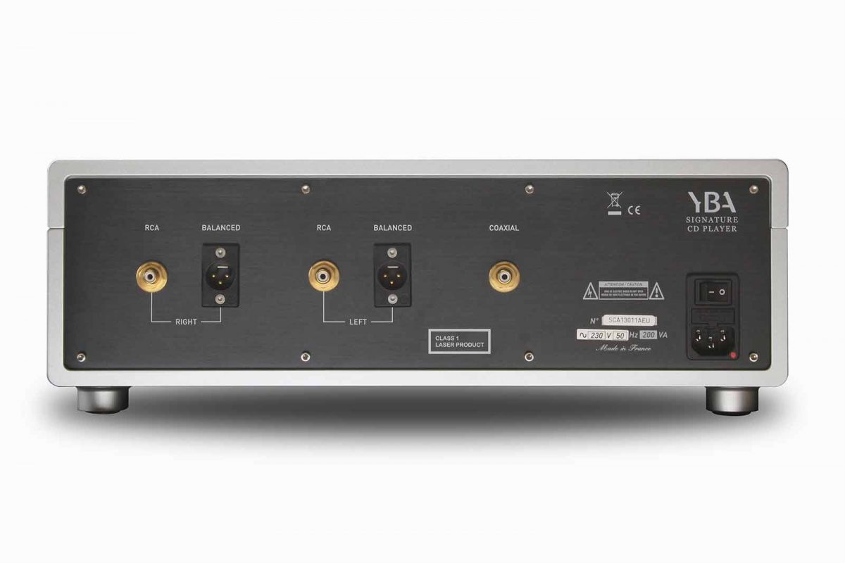 YBA-Signature-CD-Player-Rear - YBA - High End Hifi