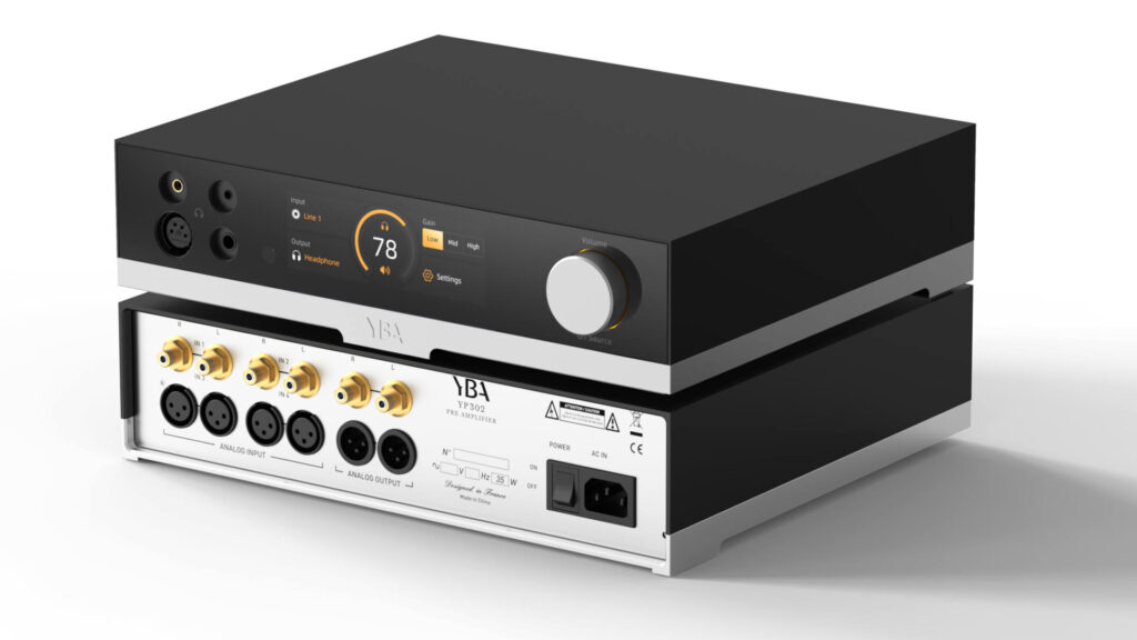 Design YP302 Pre-Amplifier & Headphone Amplifier - YBA - High End Hifi