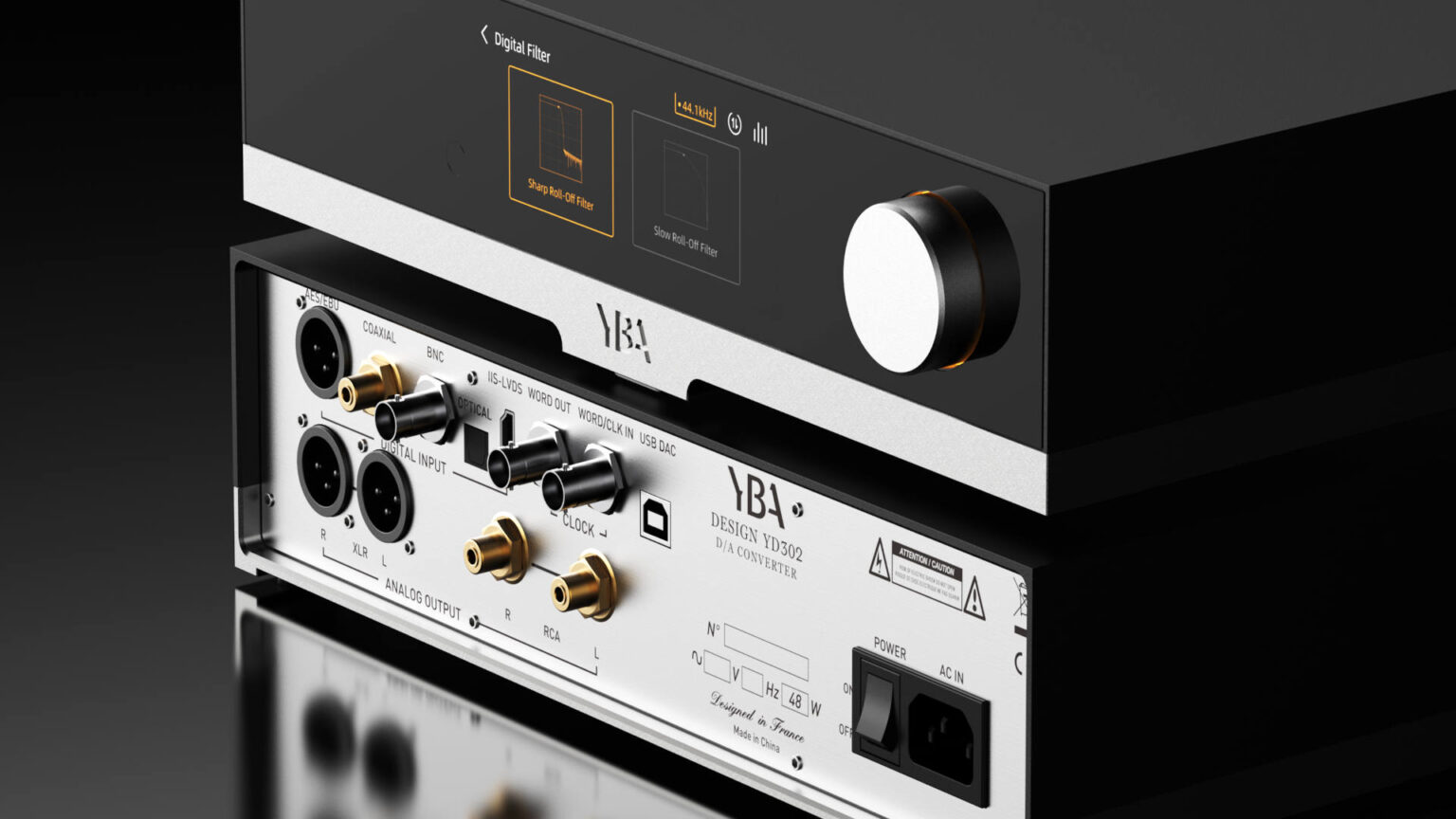 Design YD302 Standalone DAC - YBA - High End Hifi